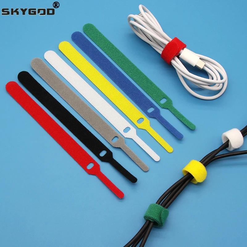 50/100pcs Releasable Cable Ties 150 200 250 300mm Plastics Fastening ...