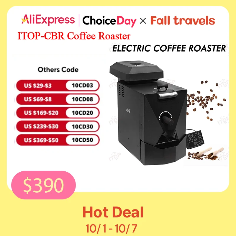 ITOP-CBR-Automatic-Roasting-Machine-Electric-Coffee-Bean-Roaster ...