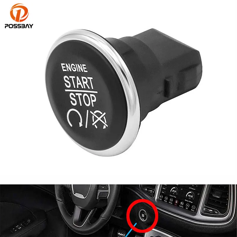 1FU931X9AC Engine Push Button Start Stop Ignition Switches Fit For Jeep ...
