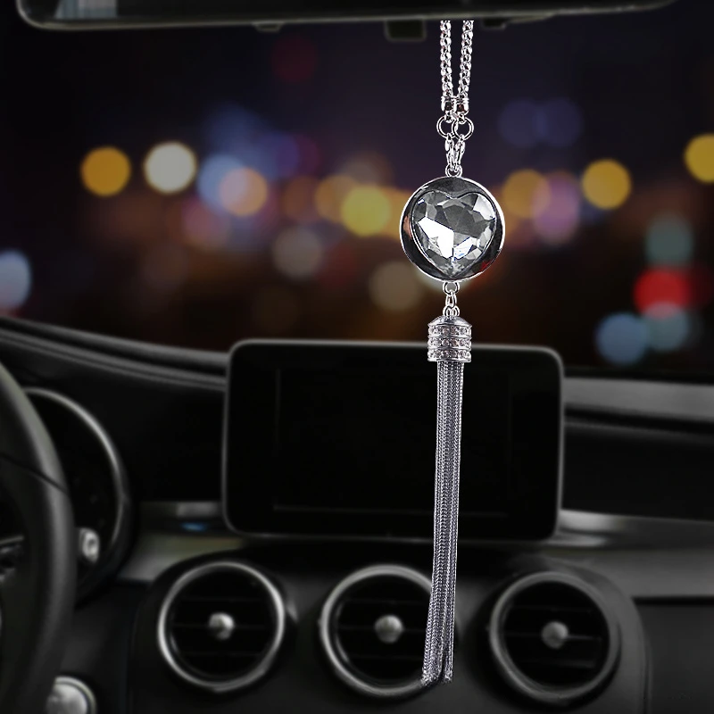 Car-Ornaments-Pendant-Creative-Crystal-Bling-Diamond-Decoration-Trim ...
