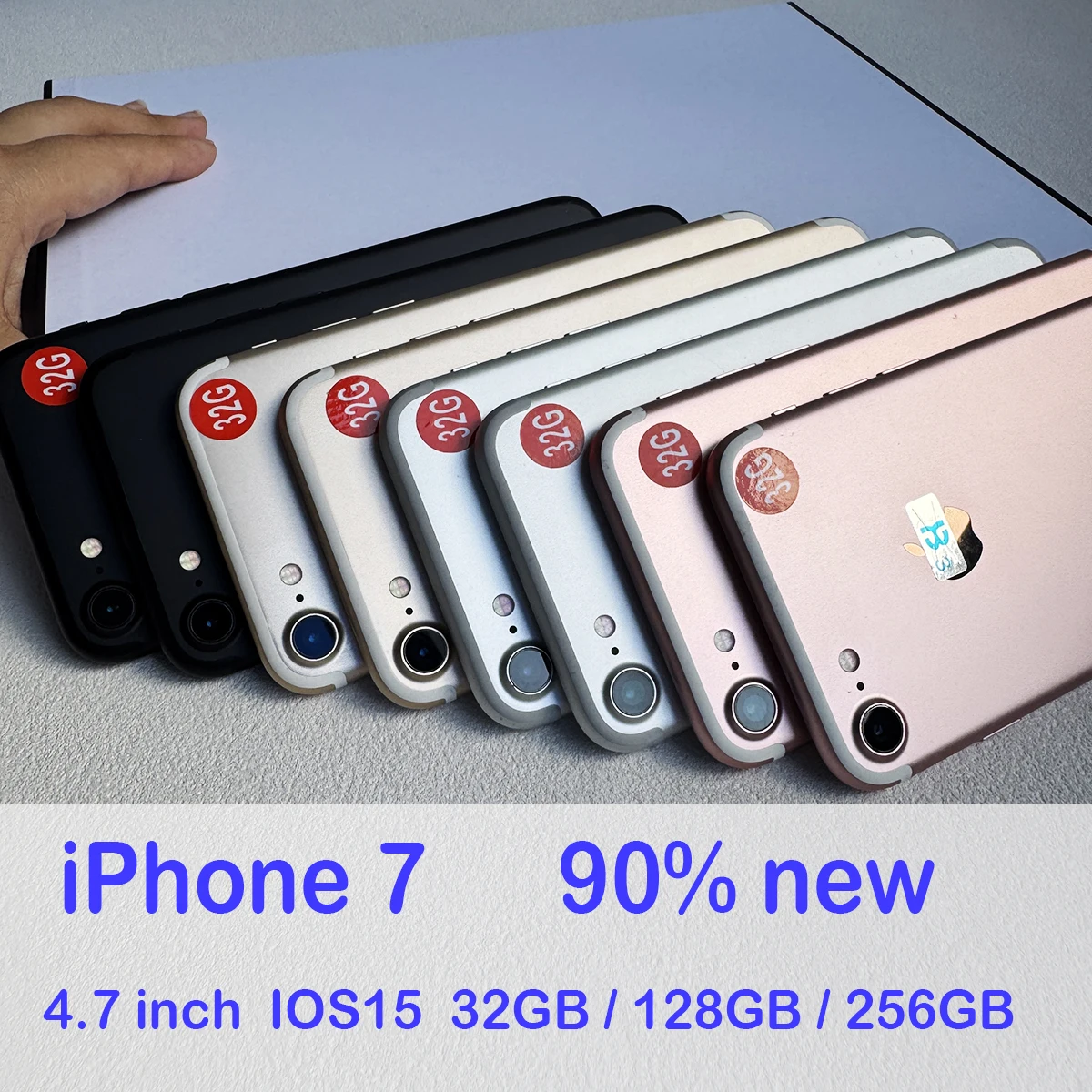 4.7'' iPhone 7 Original IOS Mobile Cellphone Quad Core 32GB/128GB/256GB ...