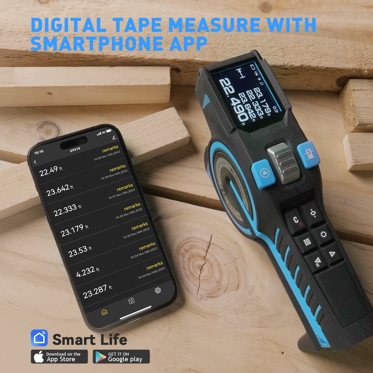 3-In-1-Laser-Tape-Measure-DTX10-100M-Professional-Laser-Distance-Meter ...