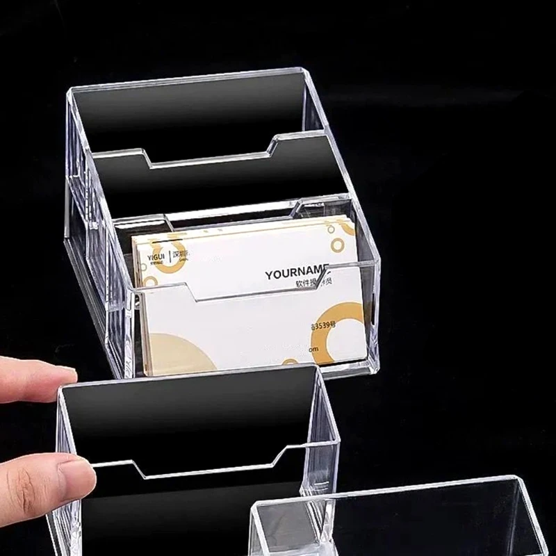Business-Card-Holder-Clear-Acrylic-Card-Display-Stand-Transparent ...