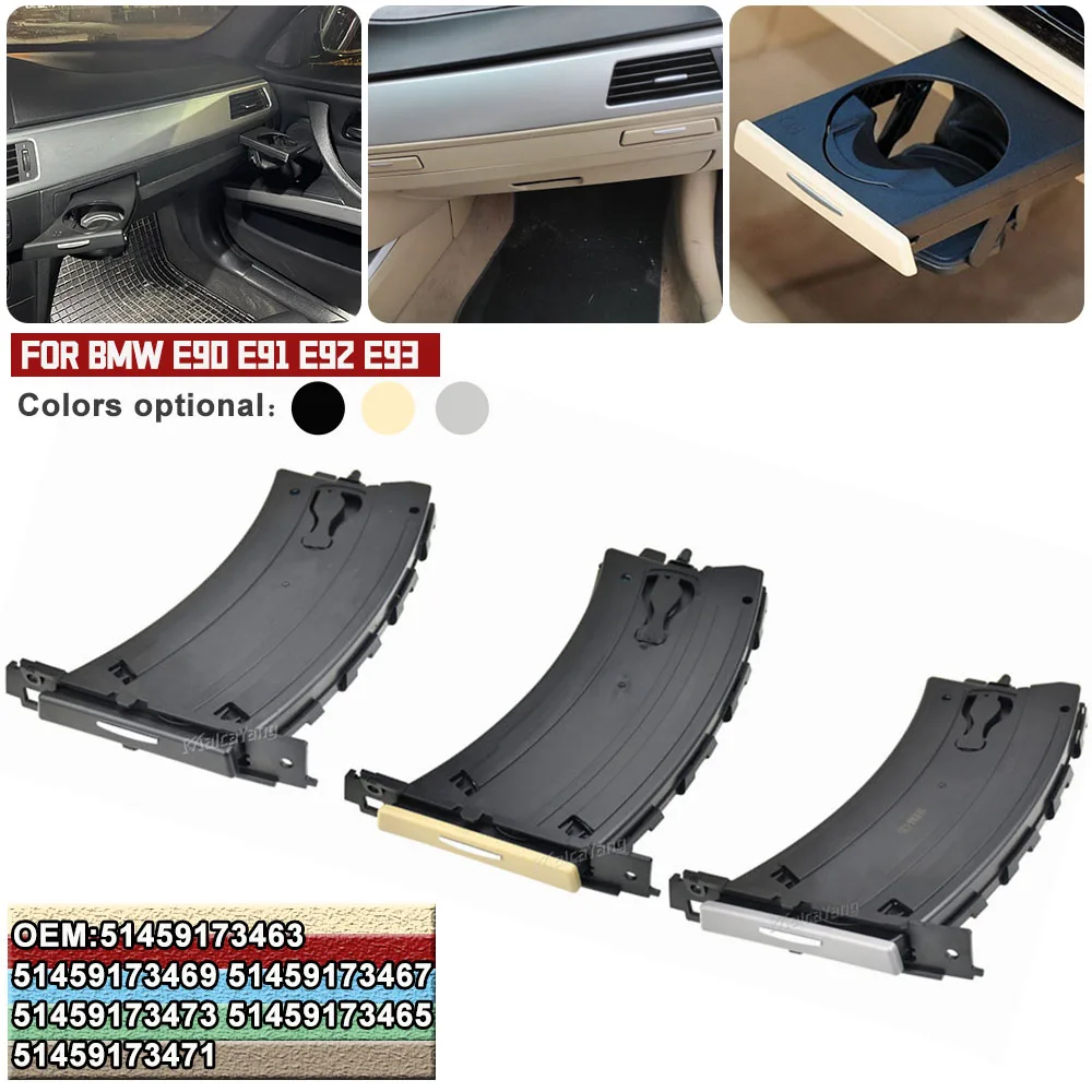 Hight-Quality-For-BMW-E90-E91-E92-E93-New-Front-Drink-Cup-Holder-Water ...