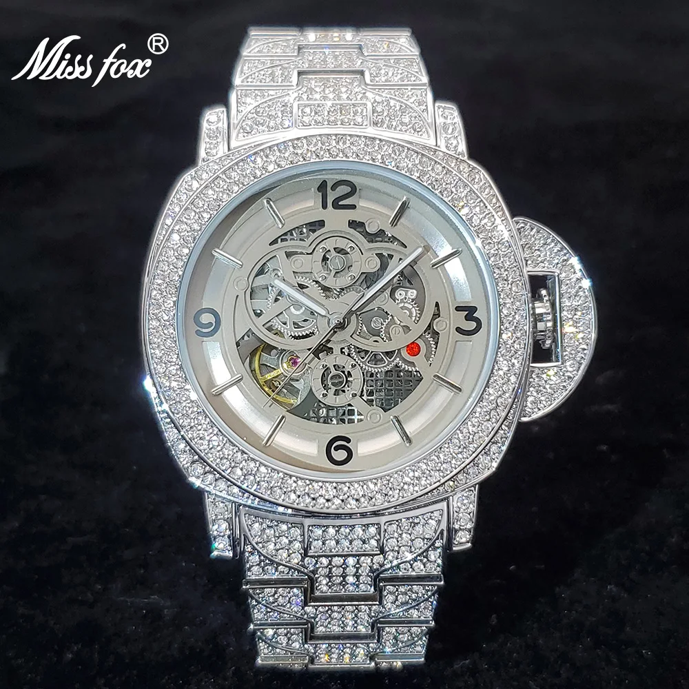 Mechanical Luxury Silver Watch | Dropshipping Watch Automatic - New ...
