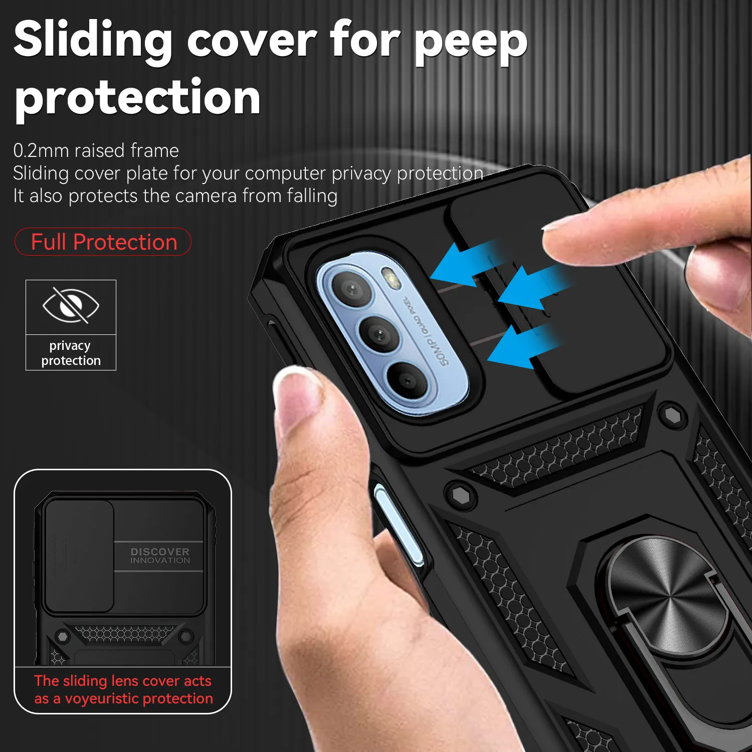 For Motorola Moto G31 G41 Case Magnetic Ring Armor Phone Cases For ...