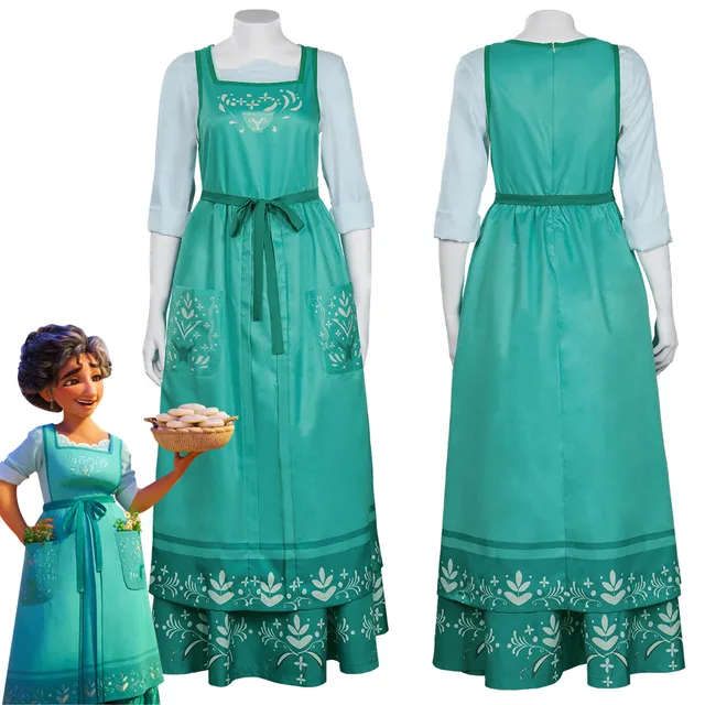Film Encanto Julieta Madrigal Cosplay Costume - AllCosplay.com