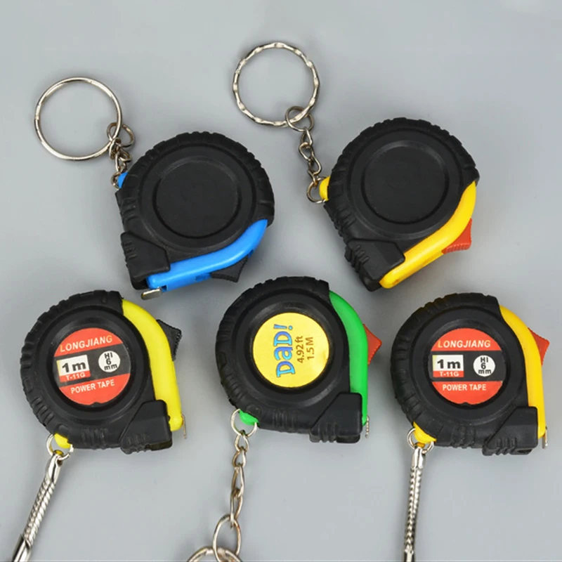 Mini-Power-Tape-Measure-Keychain-Universal-Pull-Ruler-Metric-Tape ...