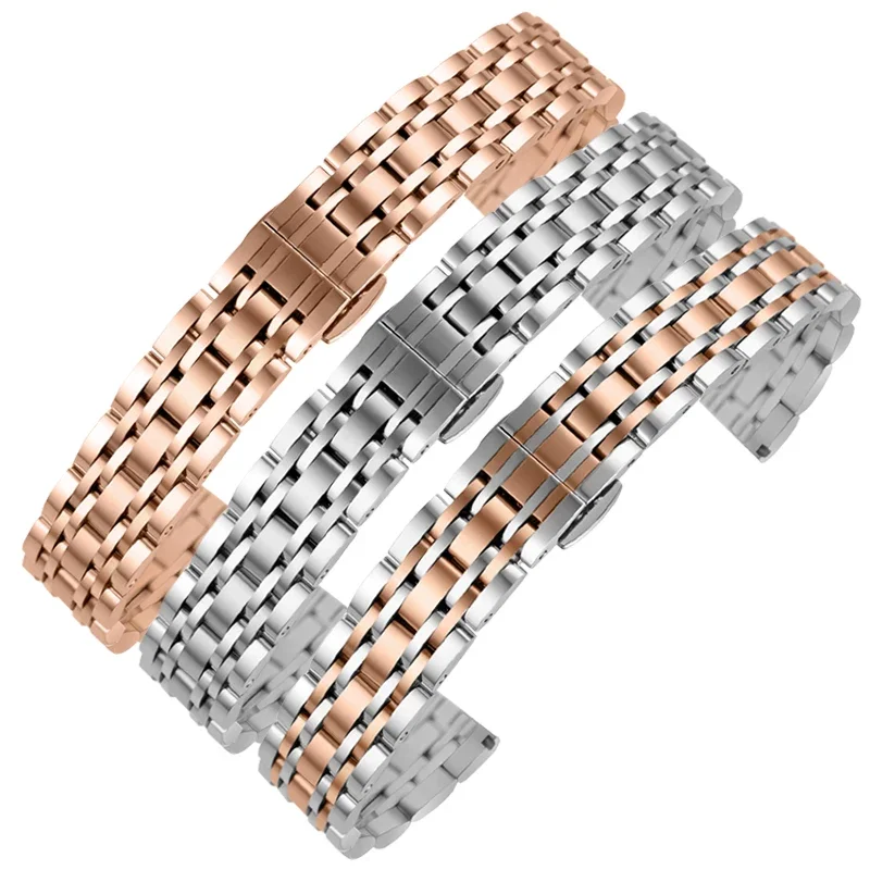 For Armani Watch Strap Steel Belt Female Sky Star AR11267 / AR1926 ...
