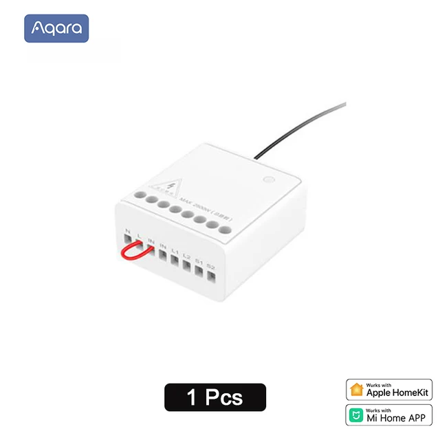 Original Aqara Two-way Control Module Wireless Relay Switch Controller ...
