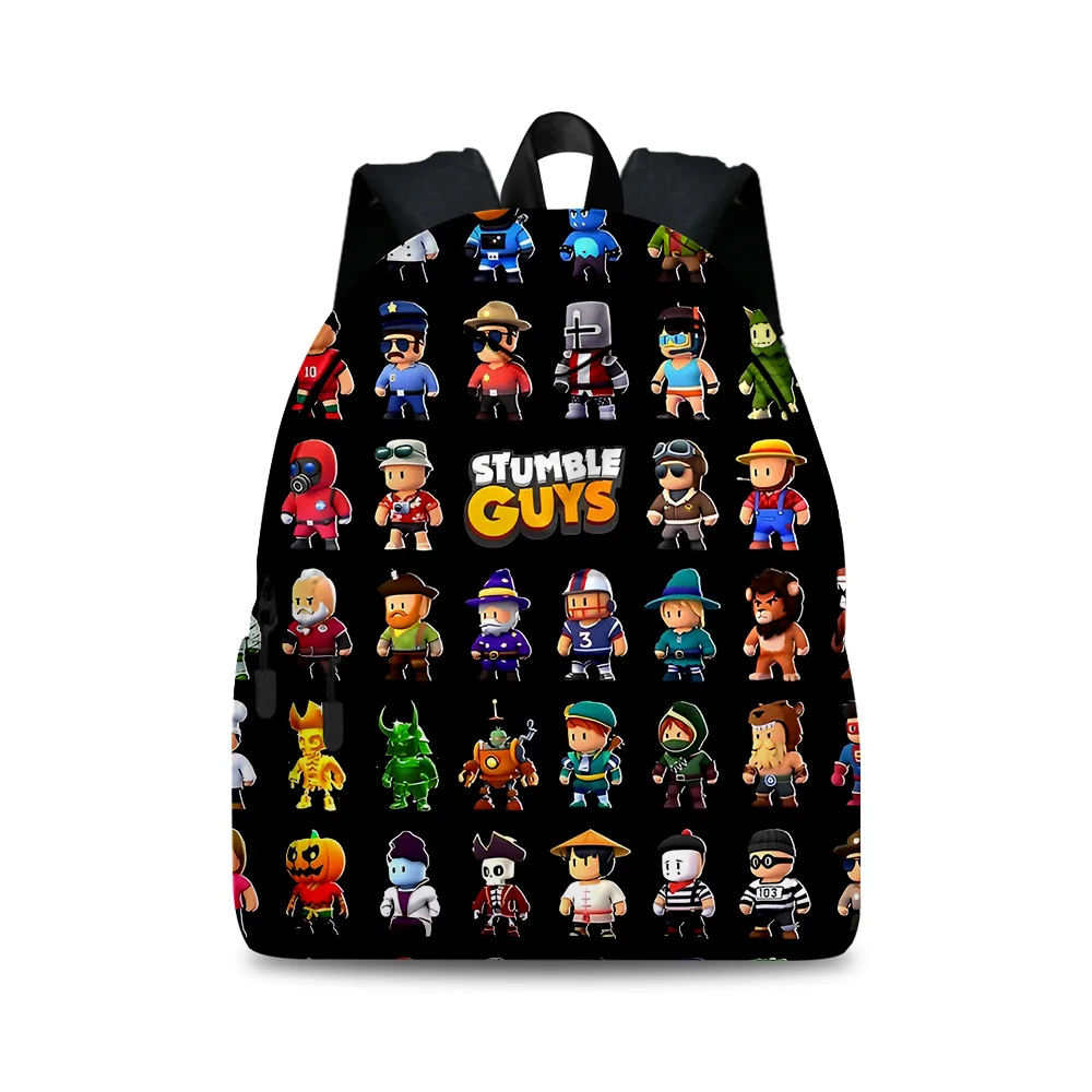 3D Game Stumble Guys Kawaii Backpack - KawaiiMerch.com