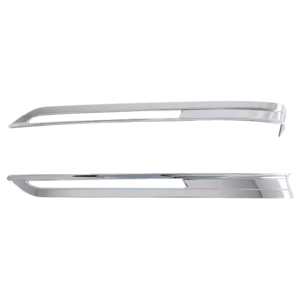 Araba ön arka sis lambası lamba çerçevesi Trim Foglight lamba çerçevesi ...