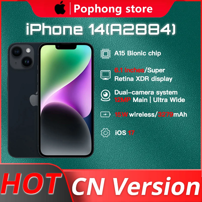 Original-Apple-iPhone-14-A2884-6-1-Super-Retina-XDROLED-Screen-20W ...