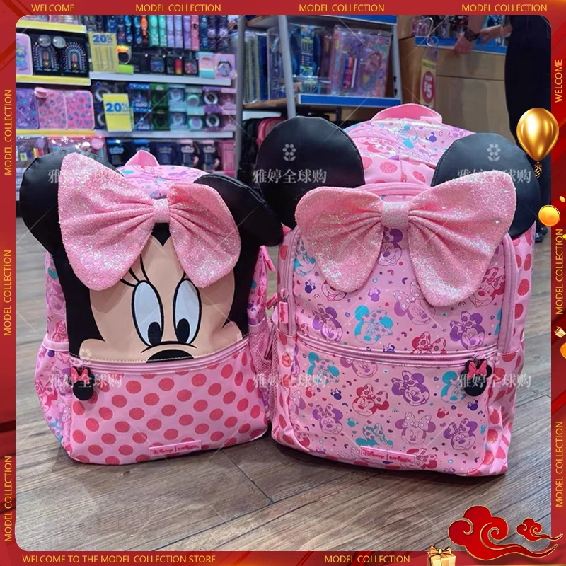 Disney-Smiggle-Minnie-Bag-Pink-Shape-Backpack-Primary-School-Children-s ...