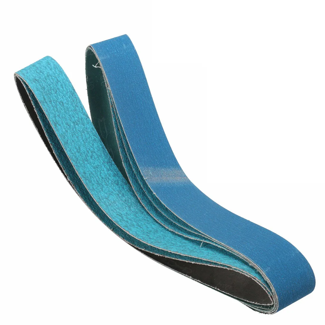5pcs-915mm-50mm-760mm-40mm-Linishing-Sanding-Belts-Blue-Zirconium ...