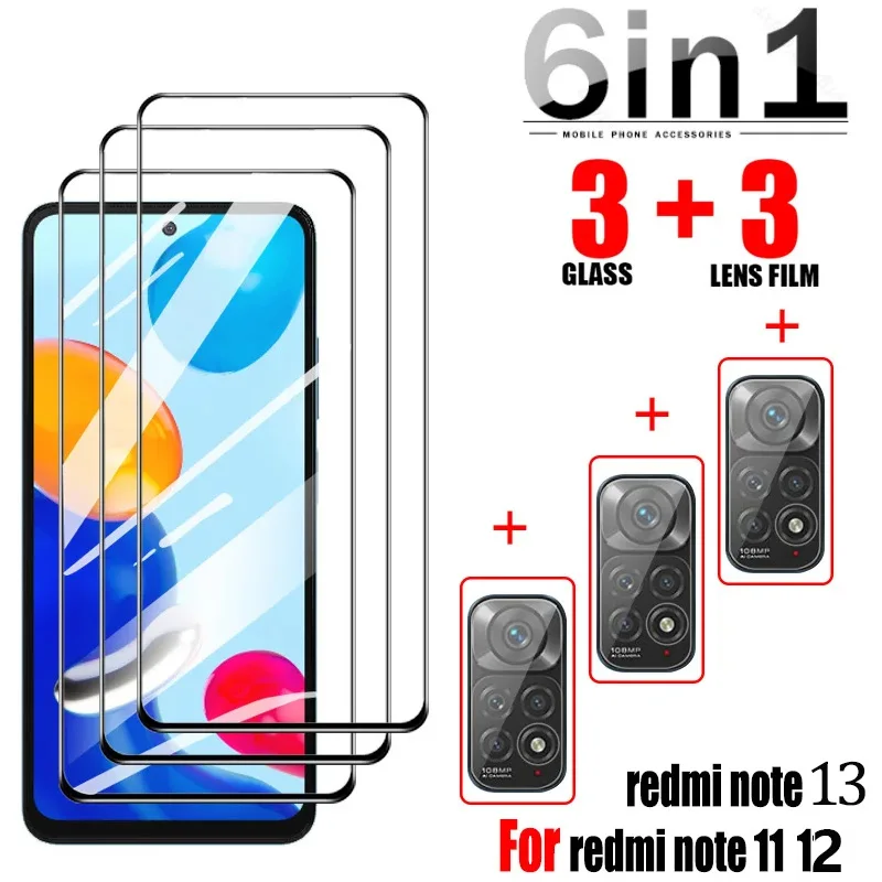 Redmi-Note-13-Tempered-Glass-For-Xiaomi-Redmi-Note-11-Screen-Protector ...