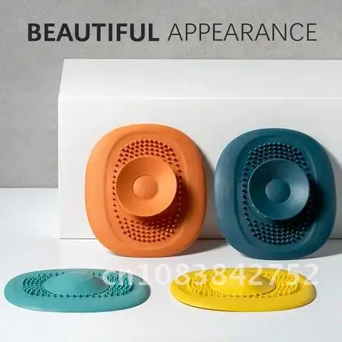 1PCS-Innovative-Silicone-Universal-Drainage-Hair-Extension-Plugs-Floor ...