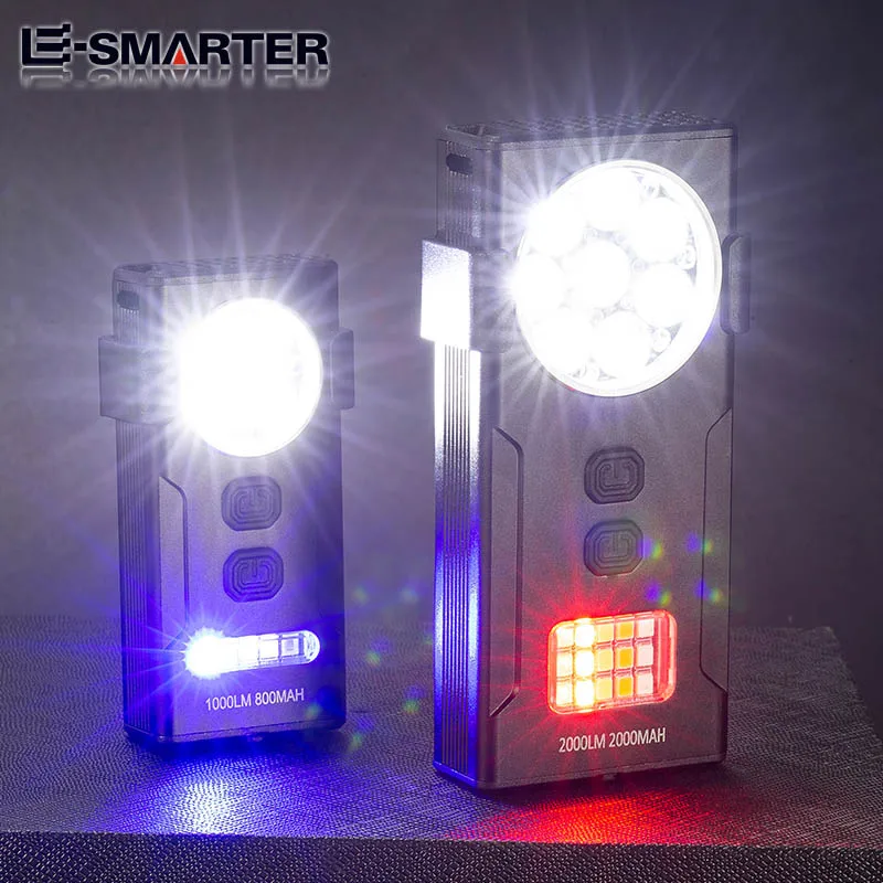 Mini-linterna-LED-EDC-con-llavero-luz-de-trabajo-port-til-recargable ...