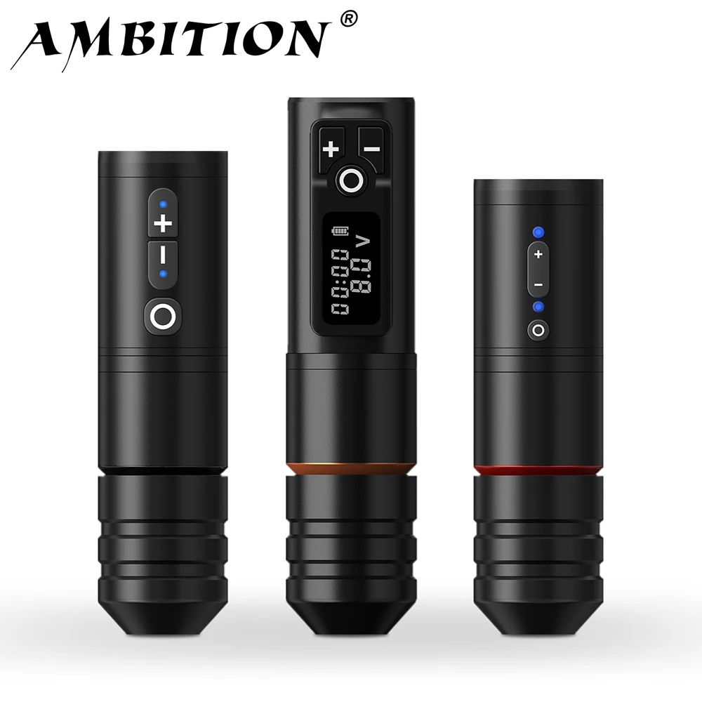 Ambition-Ninja-Pro-Wireless-Tattoo-Machine-Stroke-4-0mm-Rotary-Pen ...