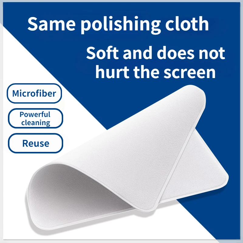 Phone Polishing Cloth Nano Texture Screen Cleaning Cloth for all types ...