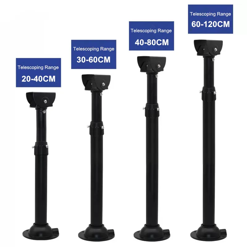 CCTV-Camera-Telescopic-Ceiling-Mount-Bracket-Upright-Pole-Lifting ...