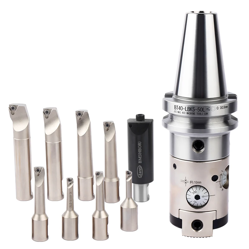 0.002 High precision fine tuning boring tool SK30 BT40 BT50 HSK63A ...