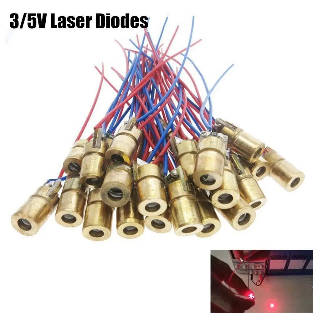 5PCS-Adjustable-Mini-Laser-Pointer-Diode-RED-Dot-Laser-Diod-Circuit-6mm ...