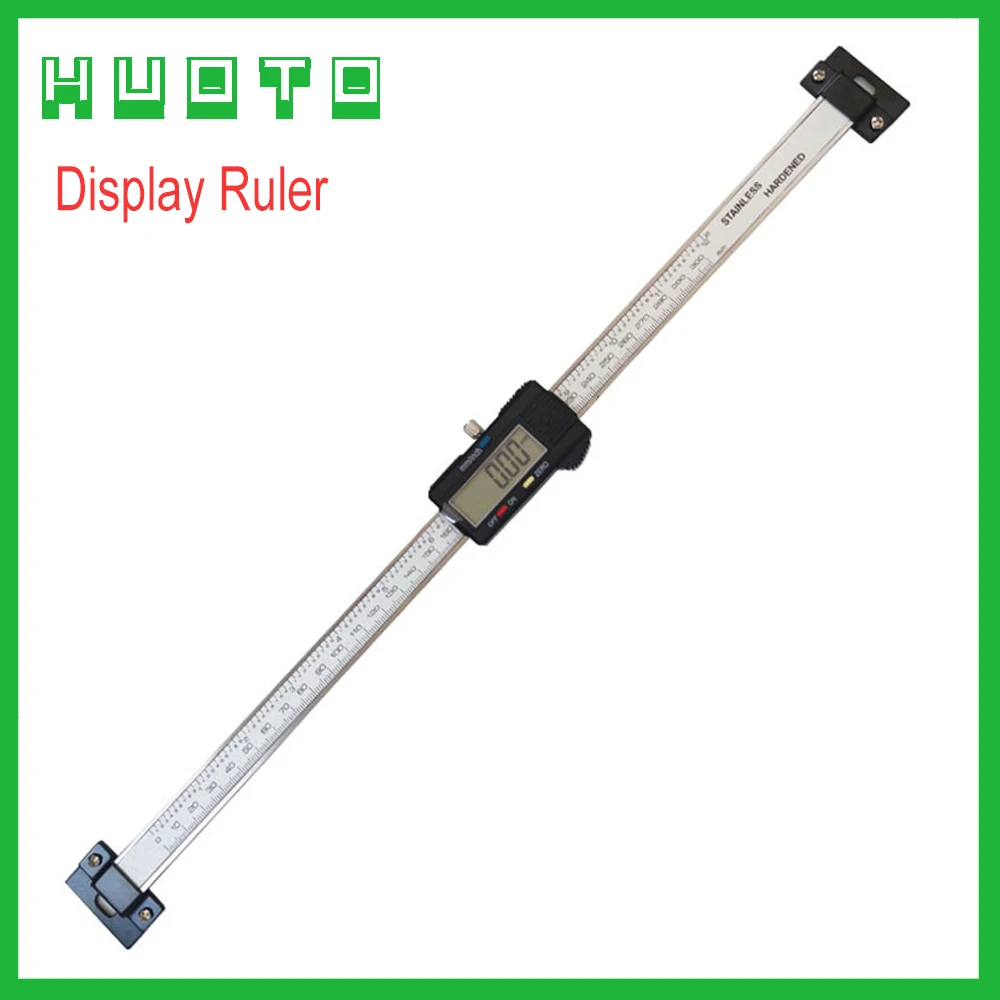 100 200 300 400mmDigital Caliper 4CR13 Metal Horizontal Vertical ...