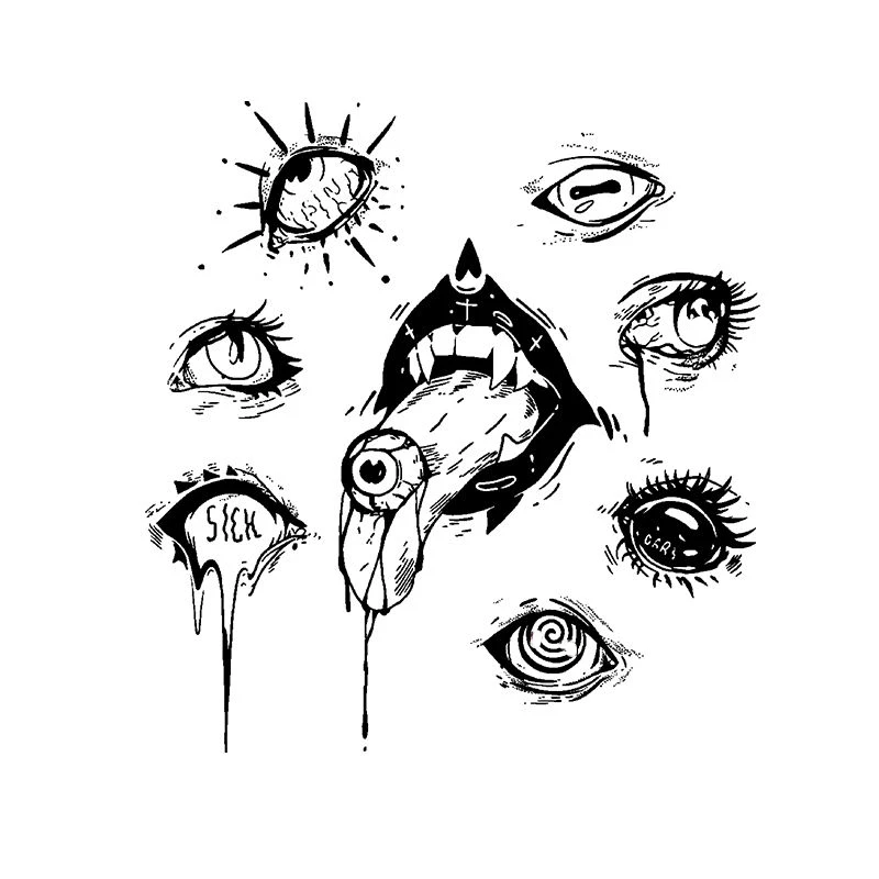 Devil Eyes Tattoo