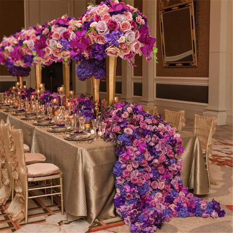 Diy Purple Centerpieces