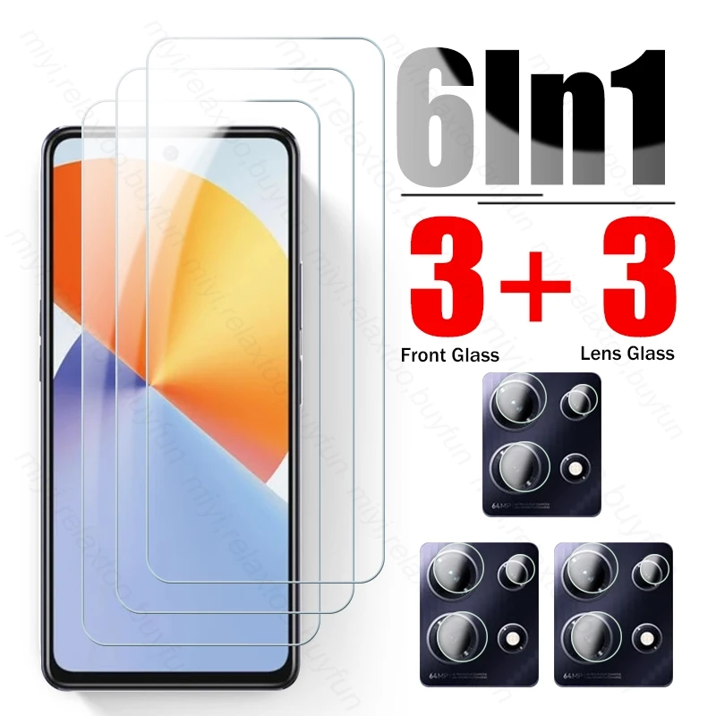 Infinixnote30-4G-Case-6In1-9H-HD-Protective-Glass-For-Infinix-Note-30 ...