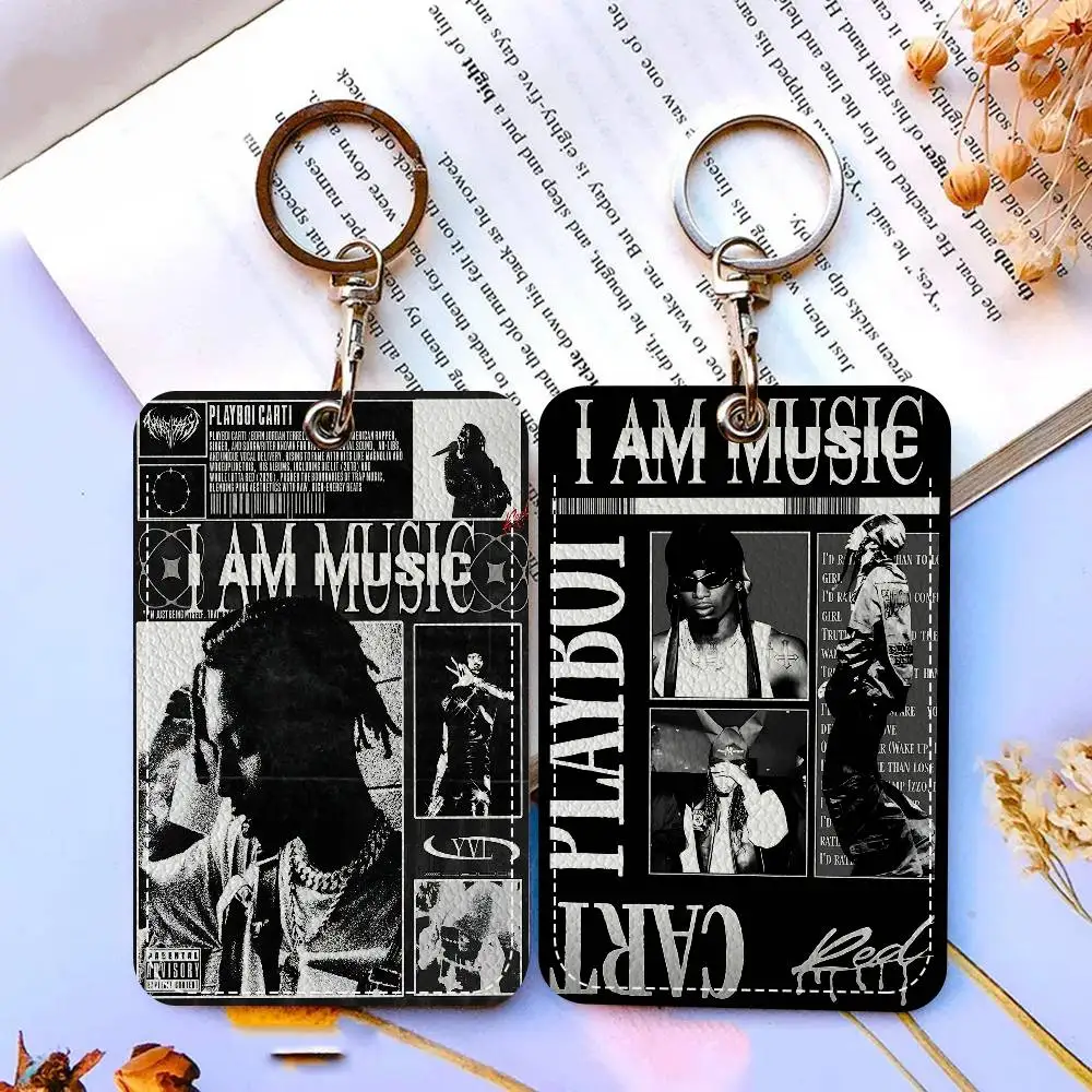 Hip Hop Rapper Star Playboi Carti I Am Music Keychain Card Holders ...