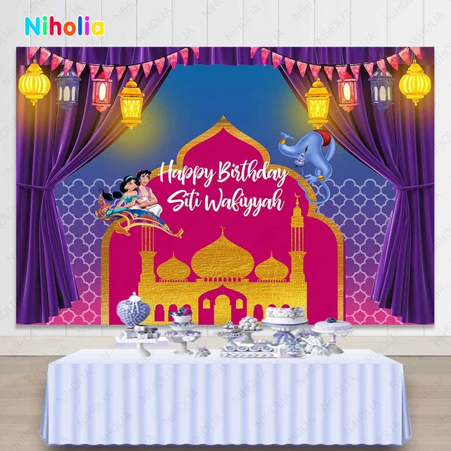 Aladdin Party Backdrop