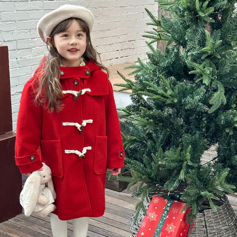 Girl-Coat-Children-Thick-Warm-Red-Coat-Girl-Clothes-Kids-Red-Overcoat ...