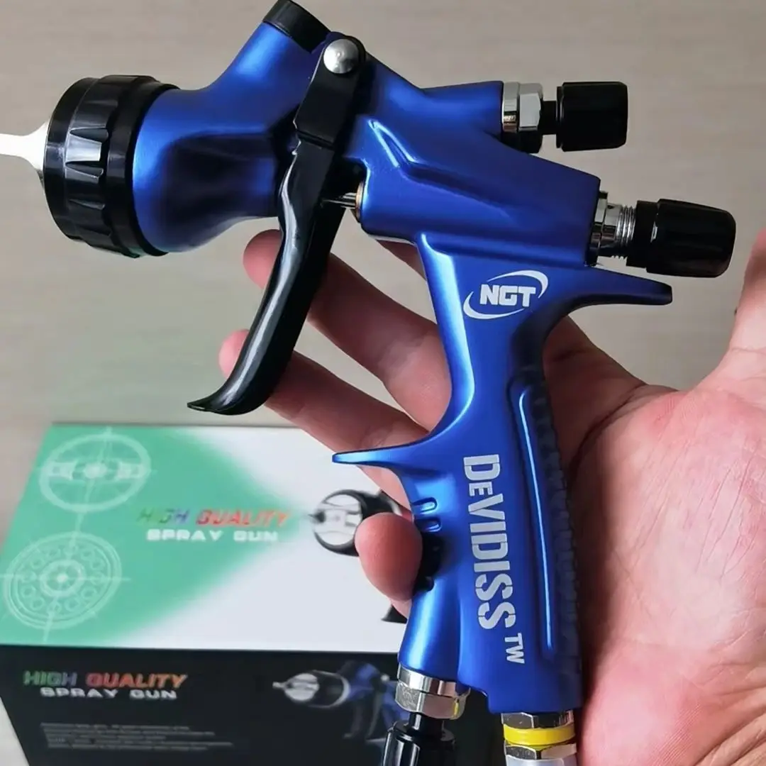 Devidiss HVLP for Gt Pro Te20 Lite Spray Gun Set Comfortable Grip 1.3mm ...