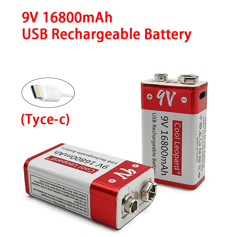 9V-16800mAh-Rechargeable-Battery-Micro-USB-9v-Battery-6F22-For-Remote ...