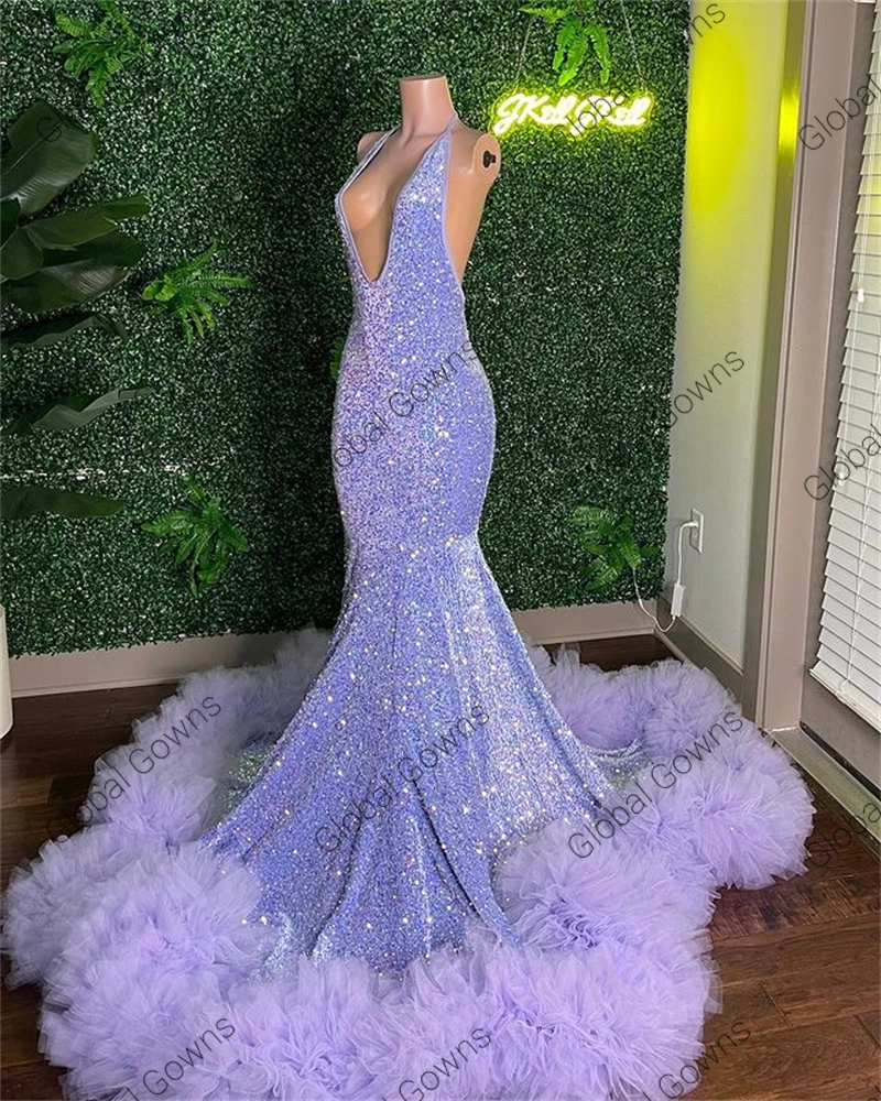 Lavender Prom Dress