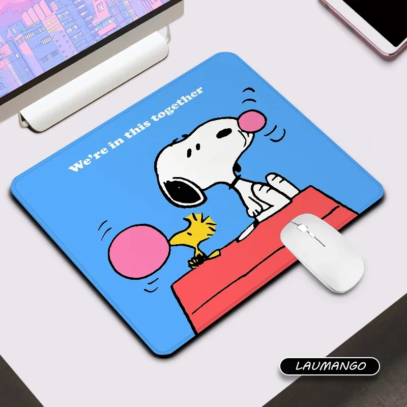 S-Snoopys-Small-Gaming-Mouse-Pad-Mat-Computer-Table-Desk-Accessories ...