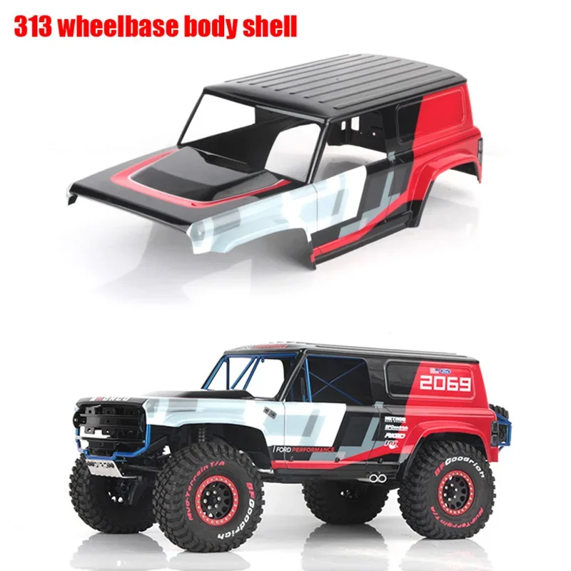 D1RC-Baja-Baja1000-Racing-Bronco-R-313-Wheelbase-Body-Shell-for-1-10 ...