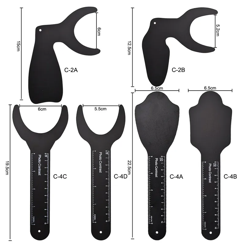 Intraoral Photography Mirror Orthodontic Black Background Plate Lip ...