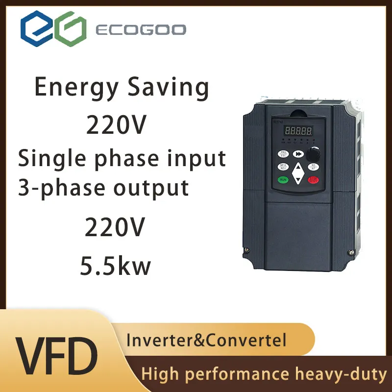 VFD inverter single phase input (three phase input) 220V, three phase ...