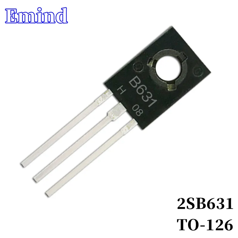 10/20pcs 2sb631 B631 Dip Transistor To-126 Type Npn Bipolar Amplifier ...