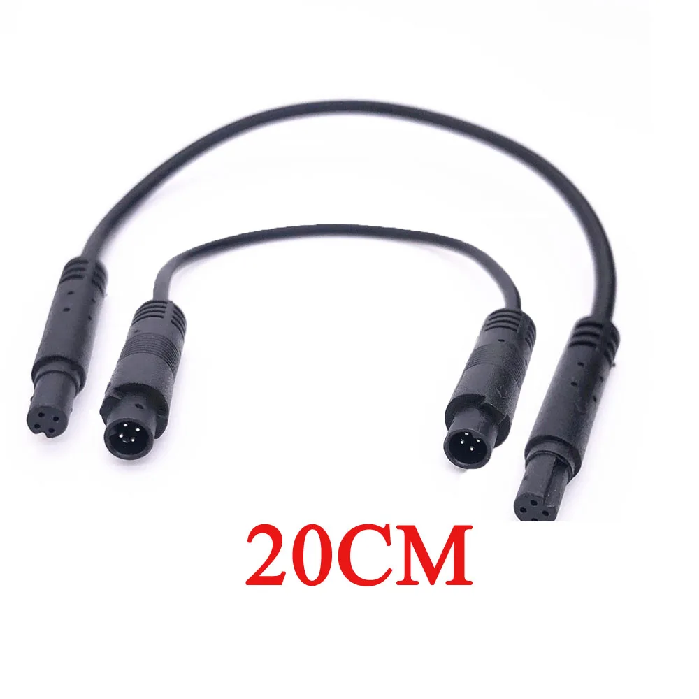 Reverse View Camera Adapter Cable, 4-pin Dual Male / Female Extension ...