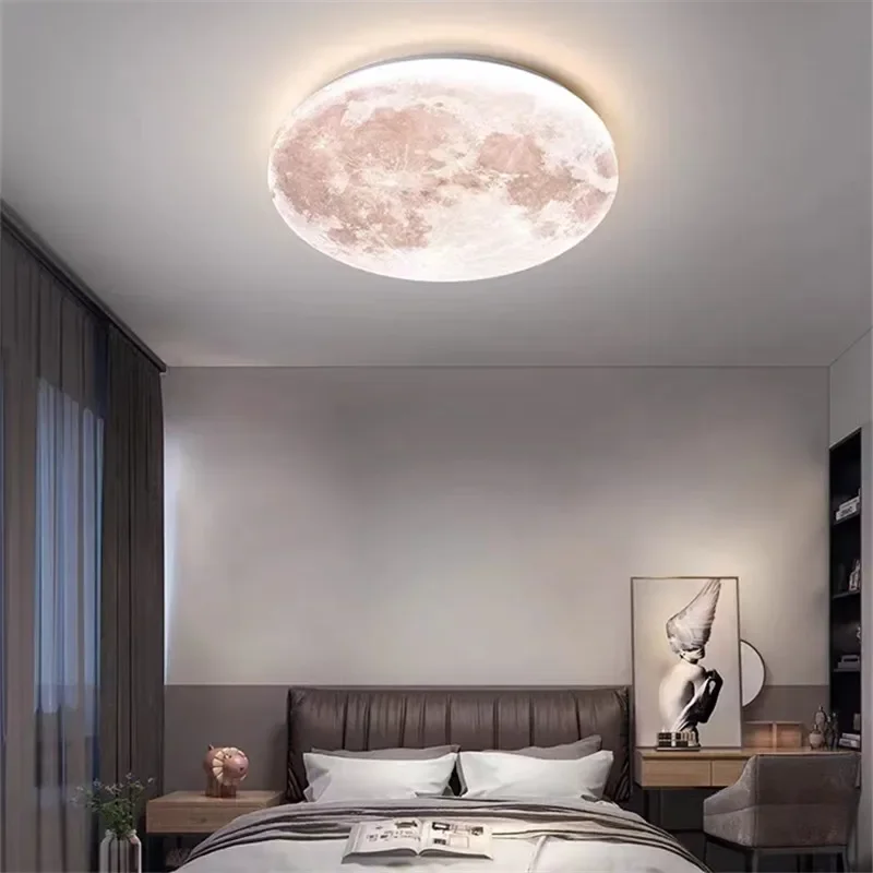 Moon-Ceiling-Light-Balcony-LED-Personality-Creative-Lamp-Bedroom-Nordic ...