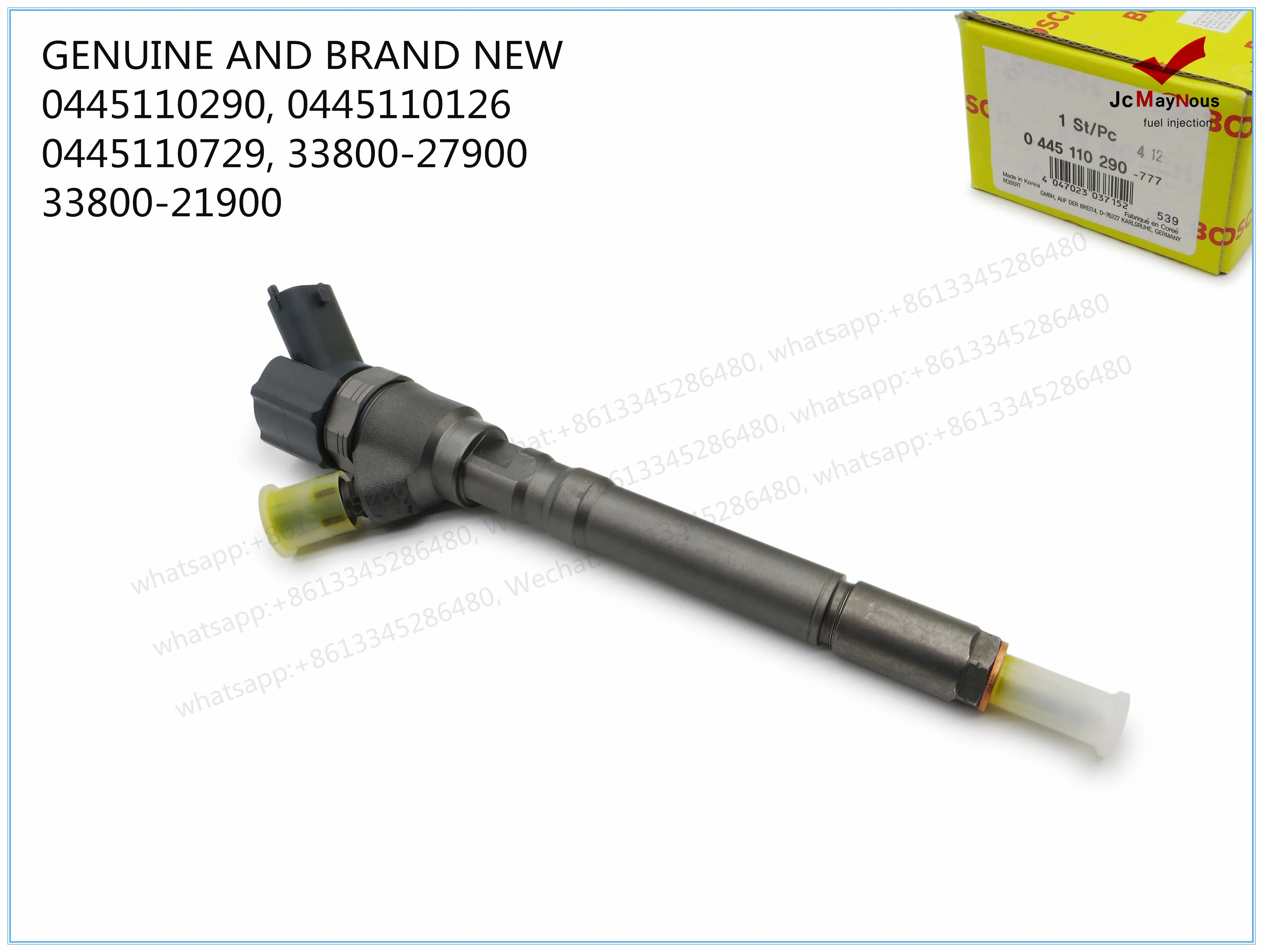 GENUINE AND BRAND NEW DIESEL FUEL INJECTOR 0445110290, 0445110126 ...