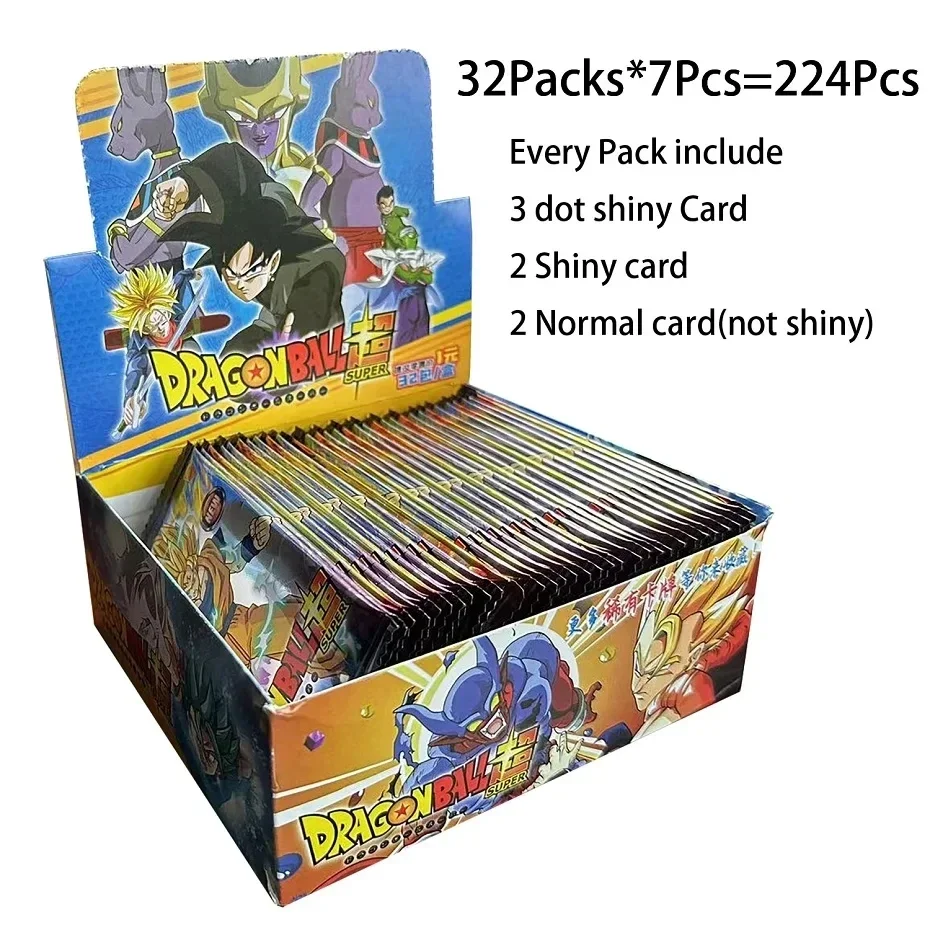 New-Dragon-Ball-Cards-Shiny-Son-Goku-Super-Saiyan-Series-Signature-Game ...
