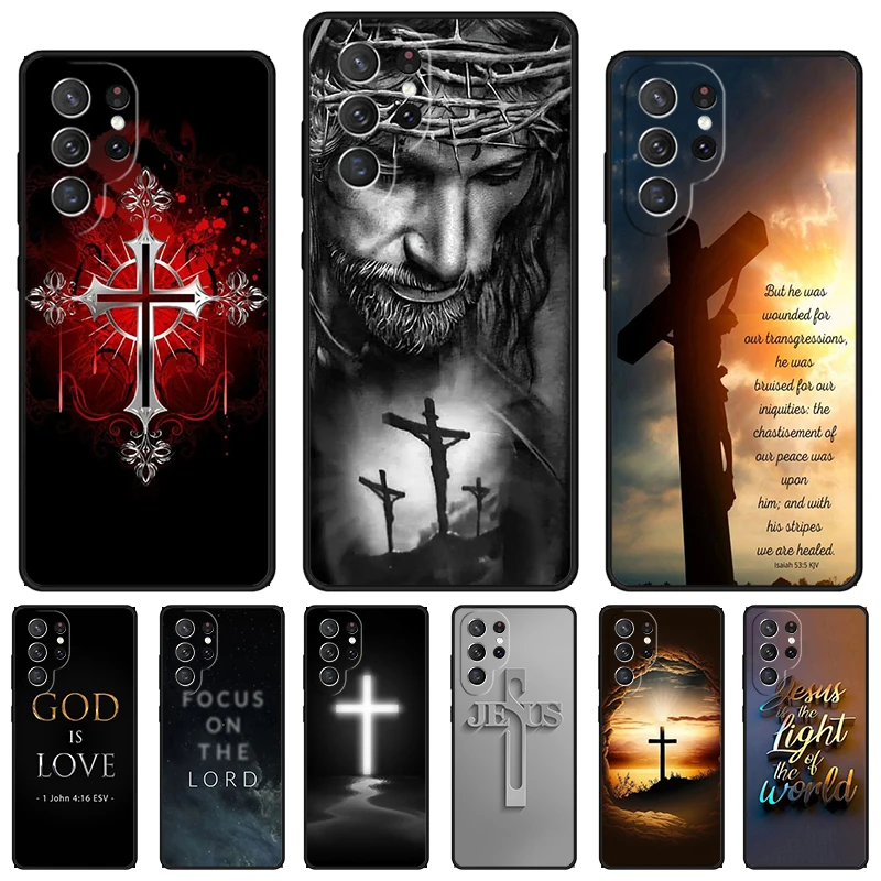 Faith Christian Religious Jesus phone case For Samsung Galaxy S24 S25 ...