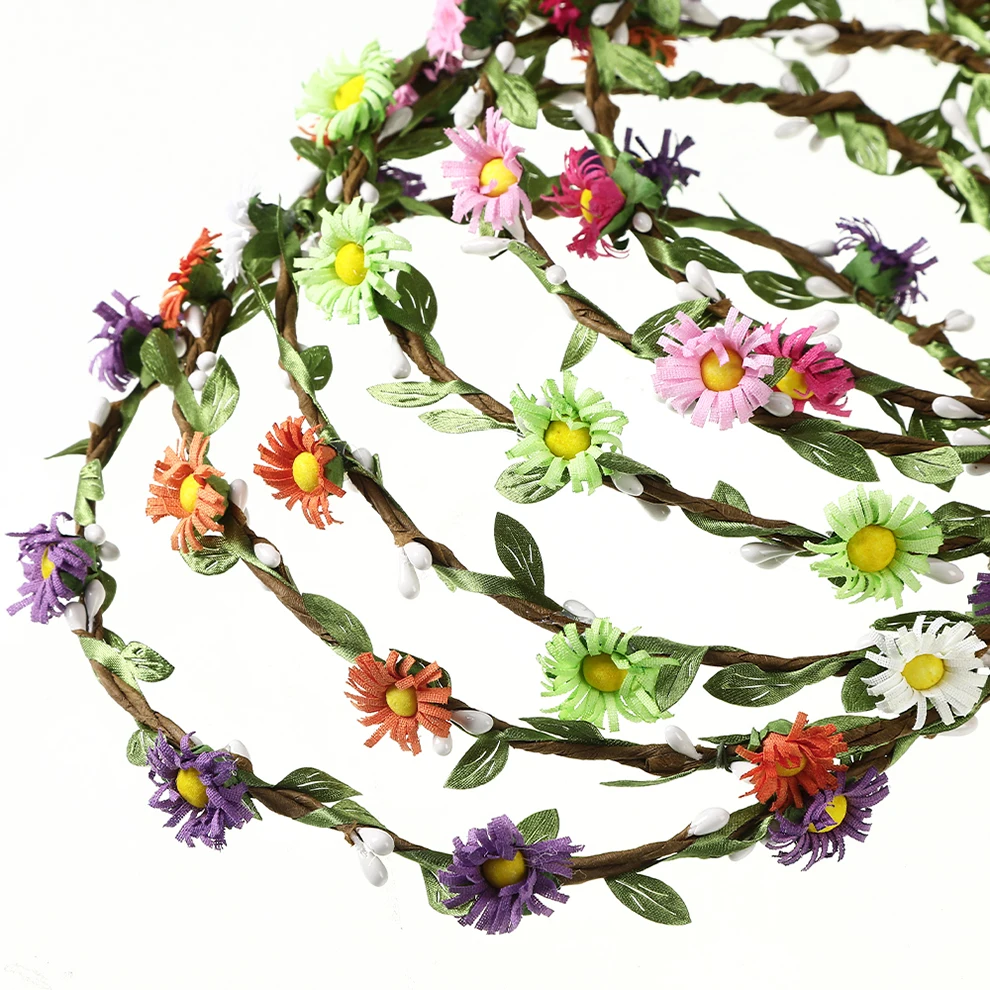 Transparent Daisy Flower Crown
