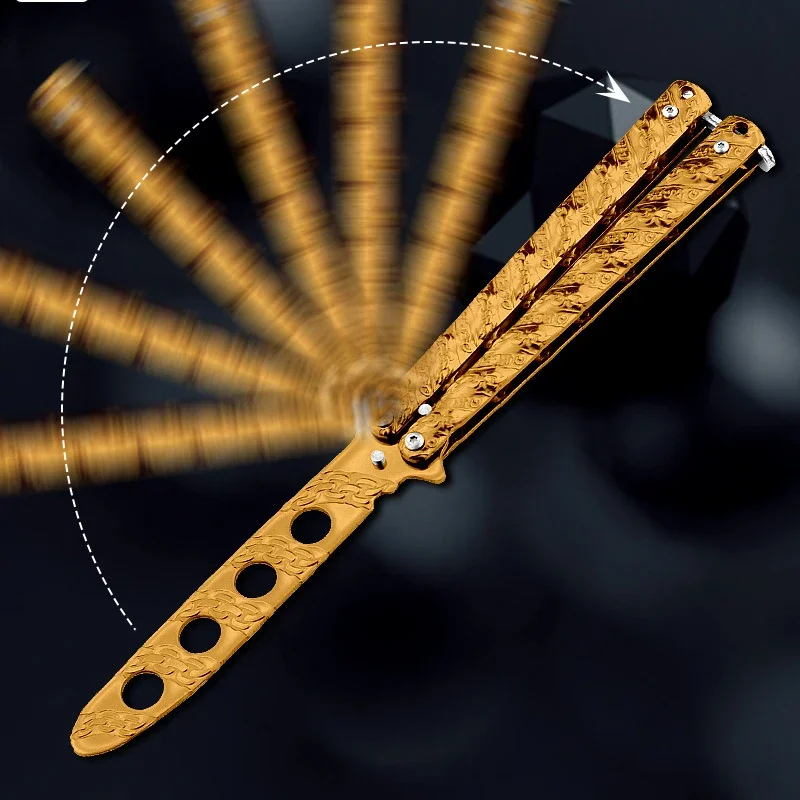 Butterfly Knife Trainer Gold