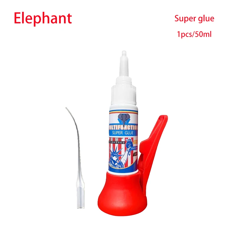 American-Elephant-Super-Glue-Shoe-Plastic-Wood-Stainless-steel-glass ...